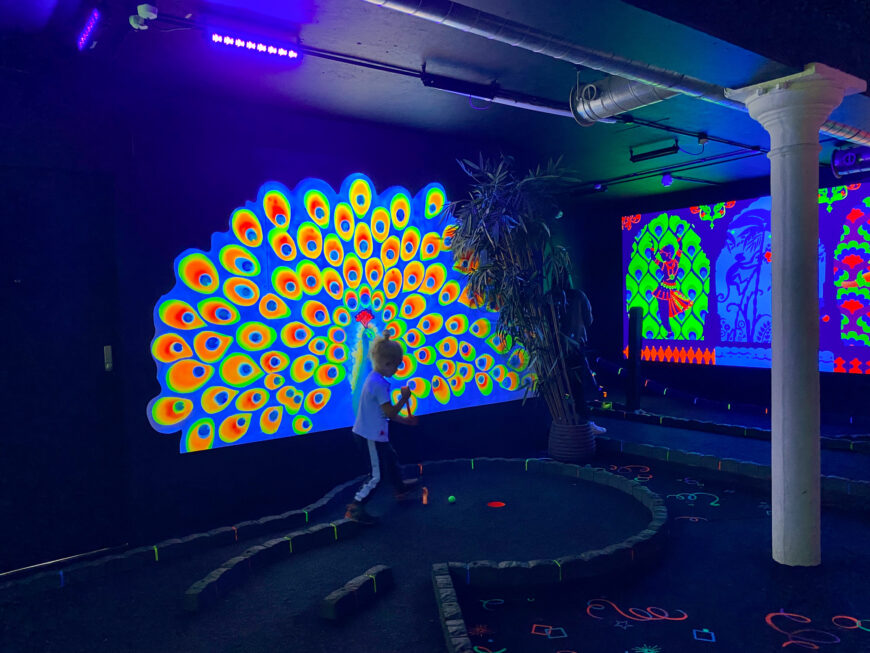 Jungle Rumble Mini Golf - Glasgow With Kids